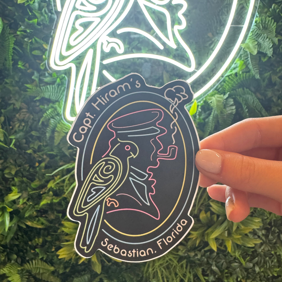 Neon Sticker – CAPT HIRAMS RESORT