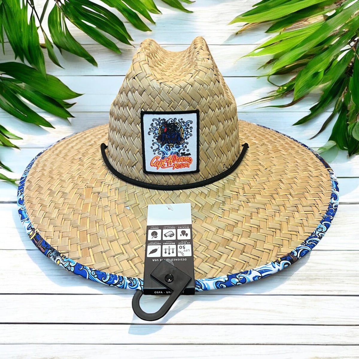 Longnecker Straw Hat – CAPT HIRAMS RESORT